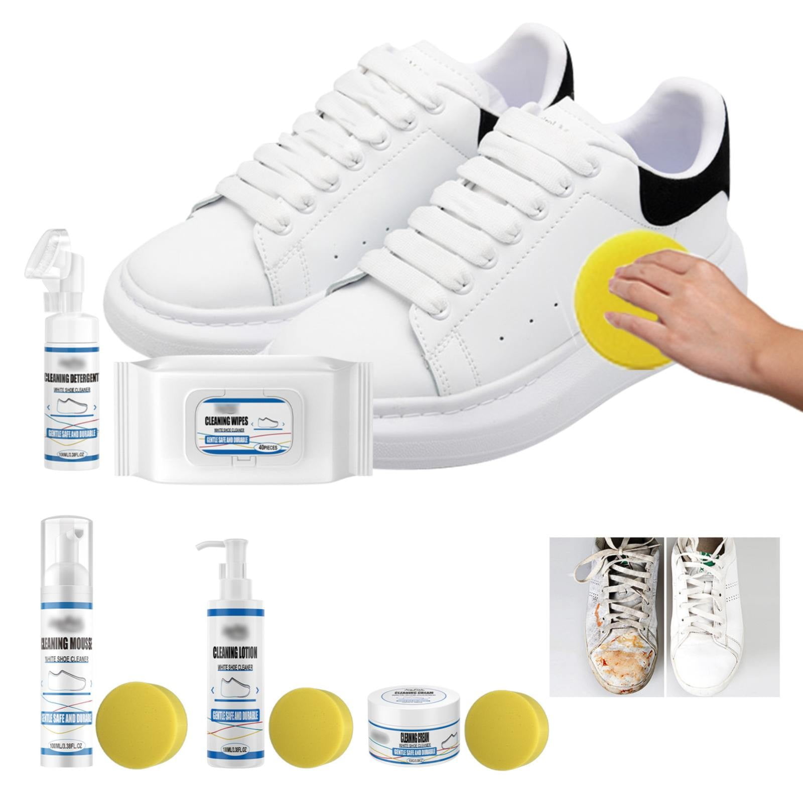 Moou! Cleaning Agent White Shoe Cleaning 2024 New White Shoes Cleaner ...