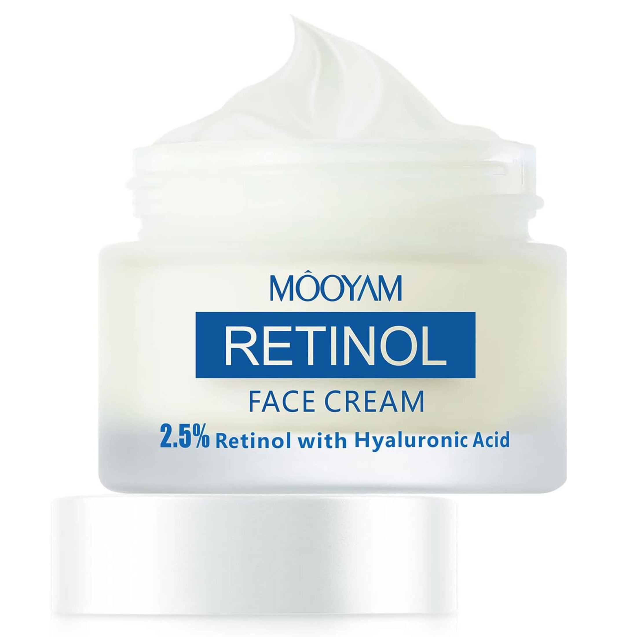 Mooyam Retinol Cream for Face - Face Moisturizer with 2.5% Retinol and ...