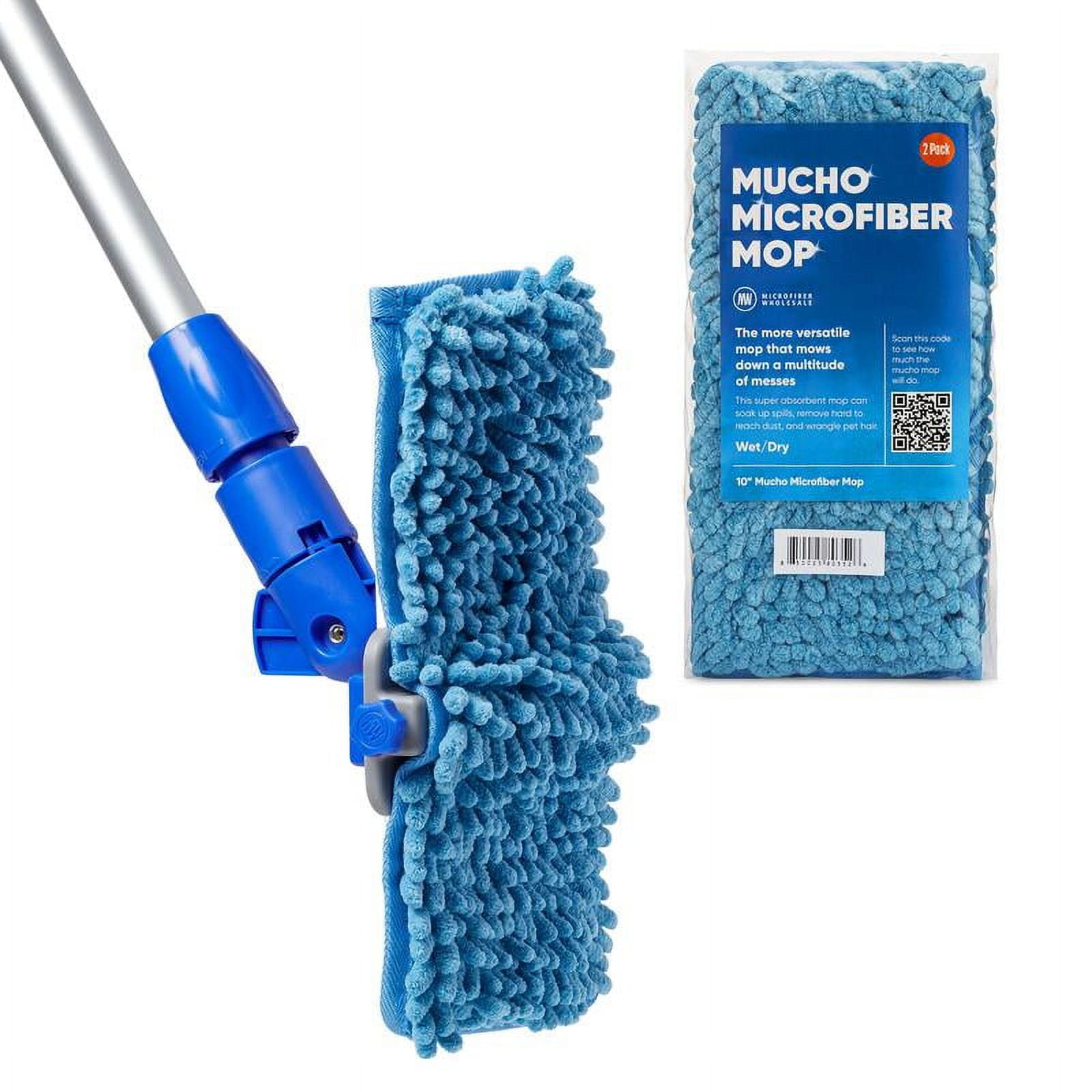 Mop - Baseboard Cleaner Tool with Handle - Clean Base Boards Easily ...