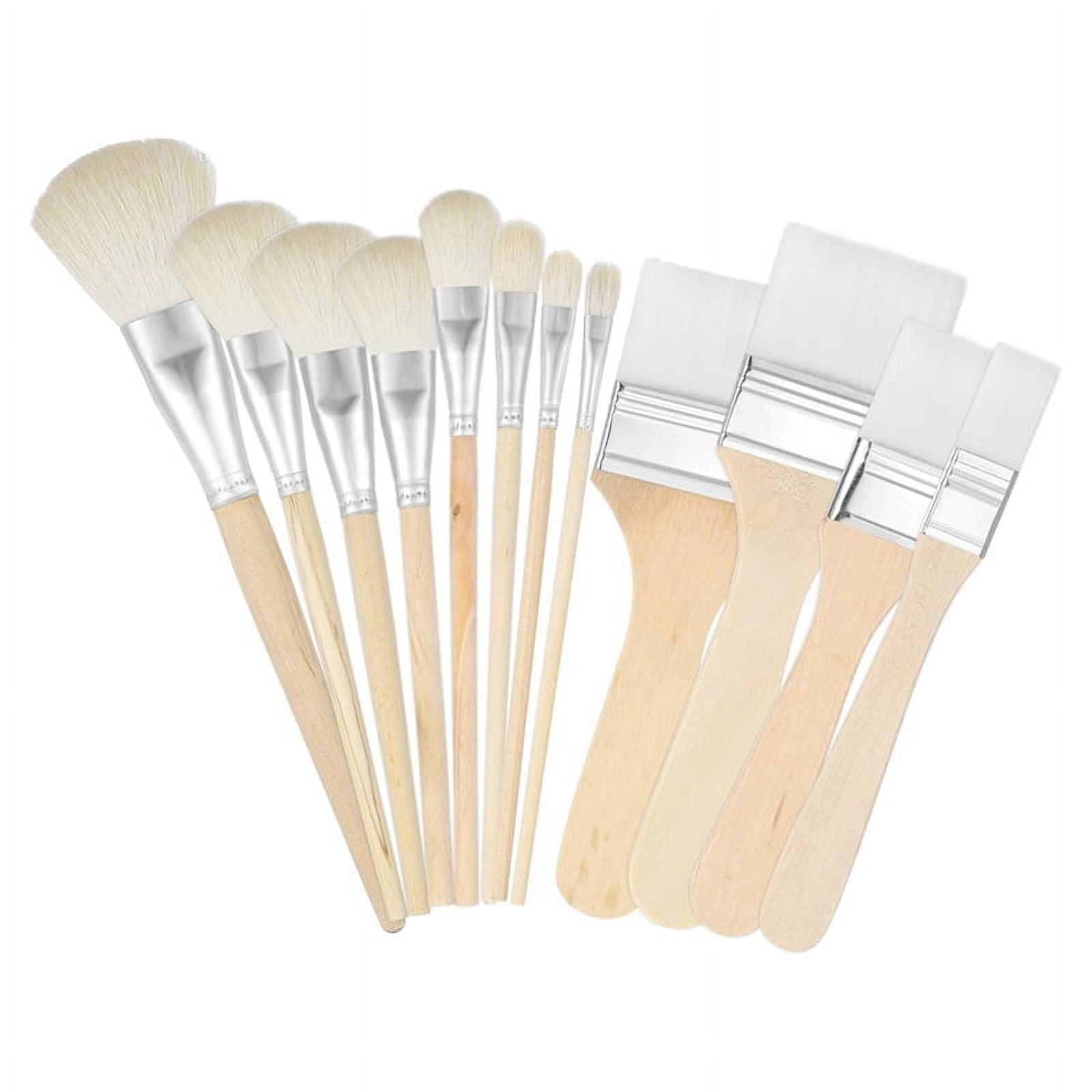 Mop Brush for Acrylic Painting, Assorted Size Paint Set Blending ...