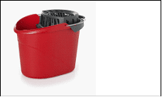 Mop Bucket 13ltr with round wringer - Walmart.com