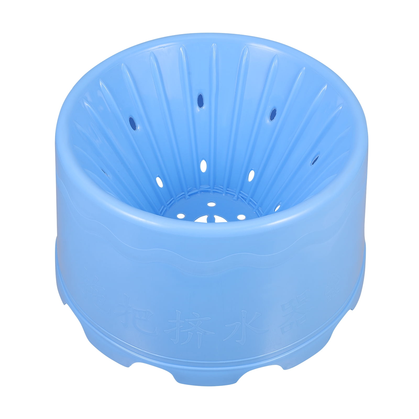 Mop Bucket with Hand Press Squeegee Effortless Water Squeeze Design for ...