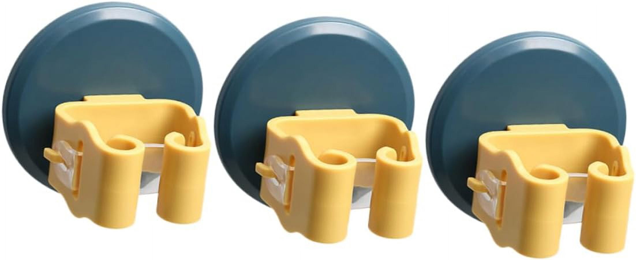 Mop Clamp 3pcs Broom Holder Suction Cup Clamp Mop Broom Holder Broom ...
