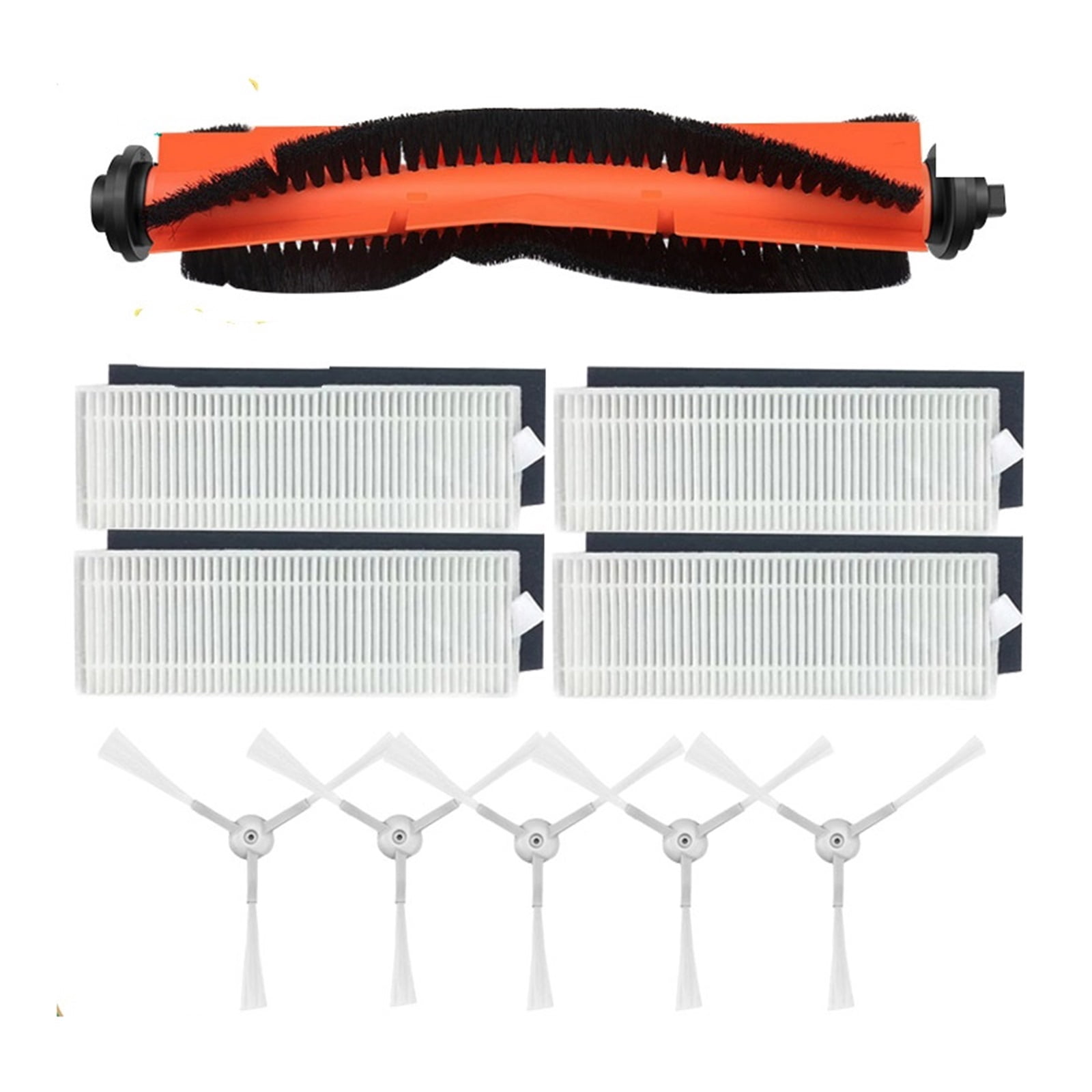 Mop Cloth HEPA Filter Main Brush Side Brush Spare Parts Compatible With ...