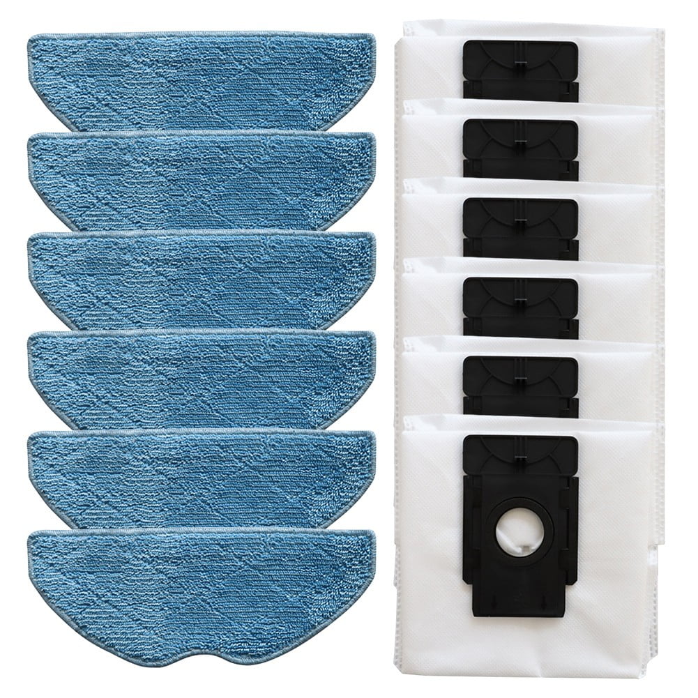 Mop Cloth and Dust Bags Kit for Tapo RVA300 RV10 Plus Replacement ...