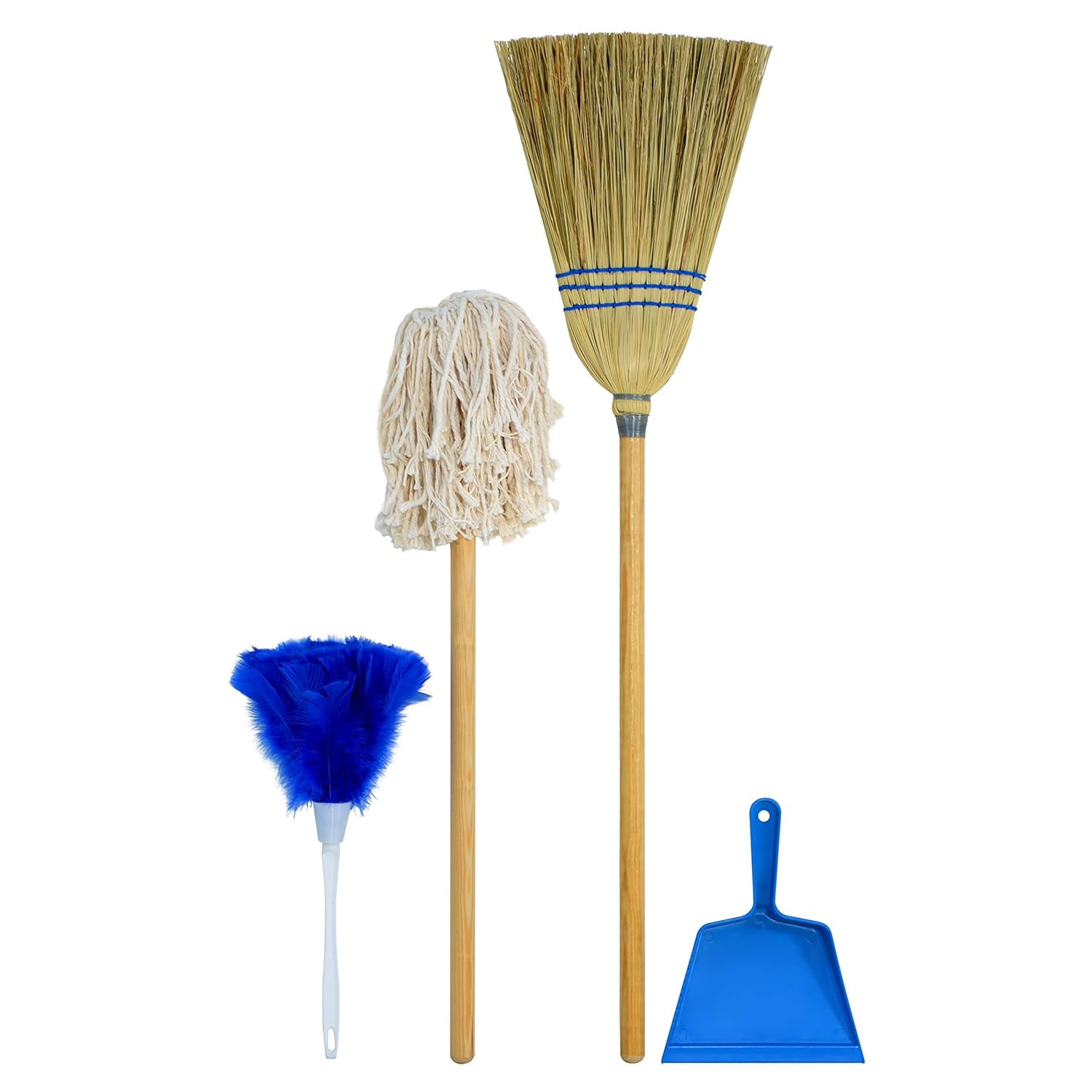Mop, Duster, Dust Pan - Housekeeping Set, Without Stand - Walmart.com