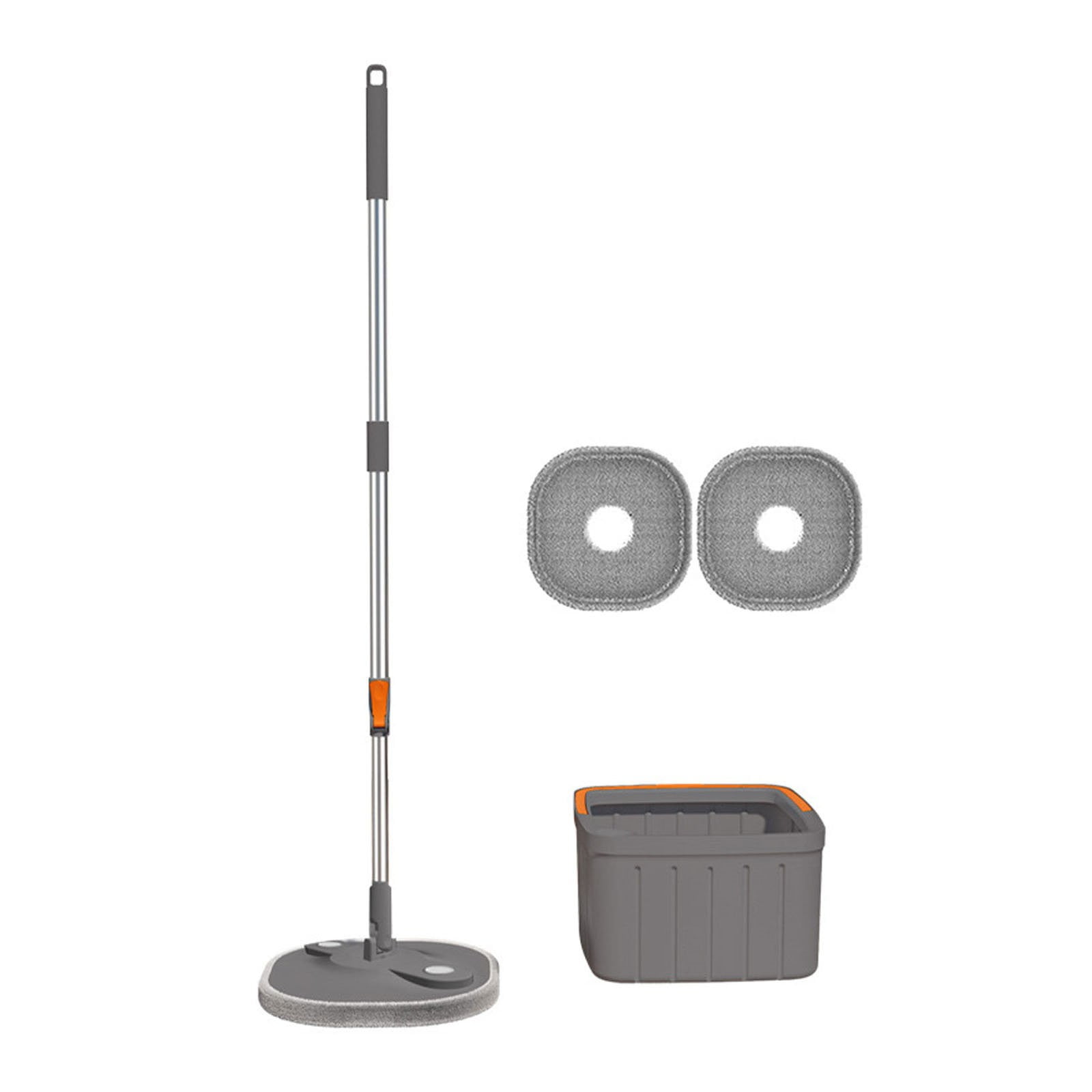 Mop For Floor Cleaning With 2 Reusable Microfiber Mop Heads 2 In 1 Mop ...