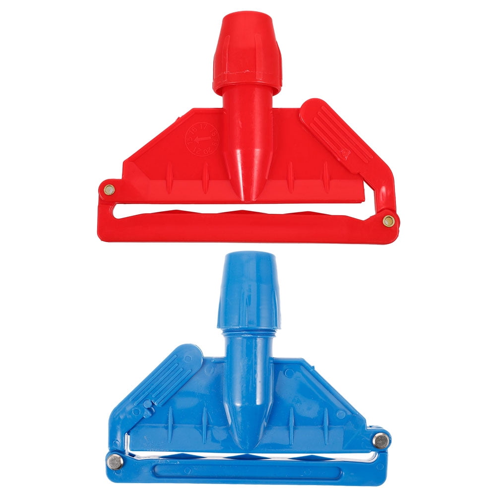 Mop Handle Clamps Replacement Detachable Plastic Mop Head Clip Mop ...