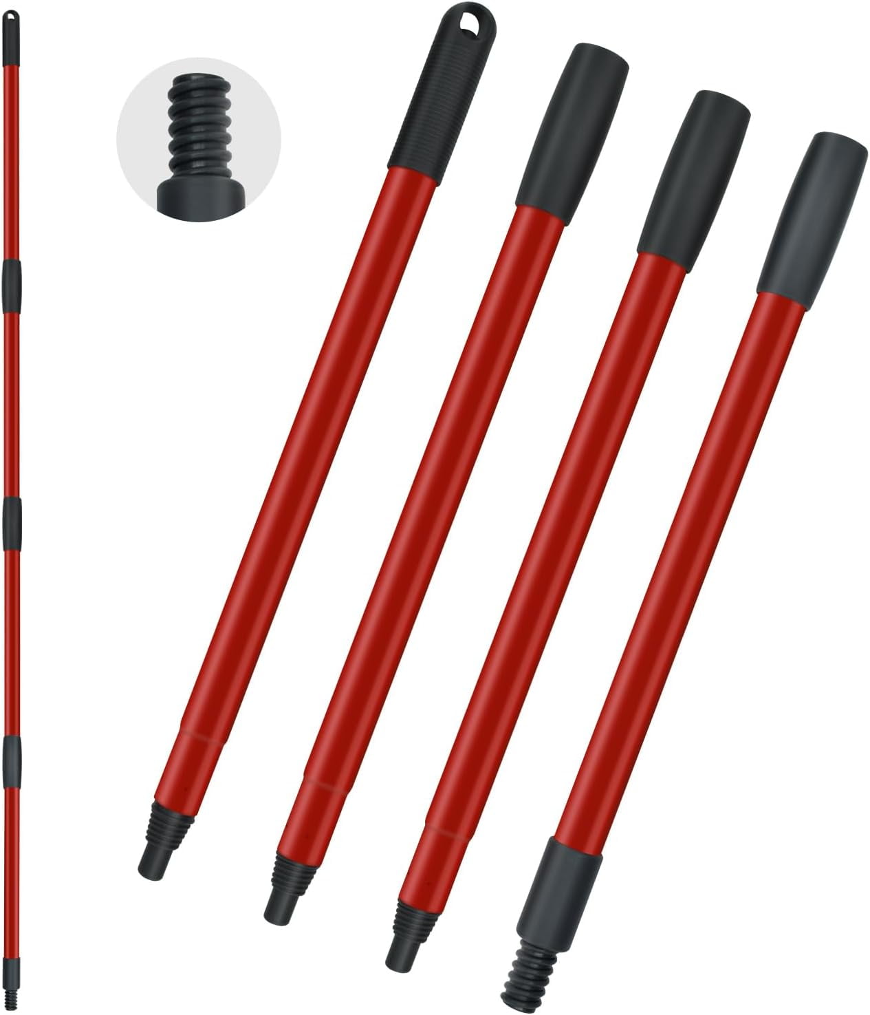 Mop Handle Replacement for Ocedar 4 Section Replace Compatible with ...