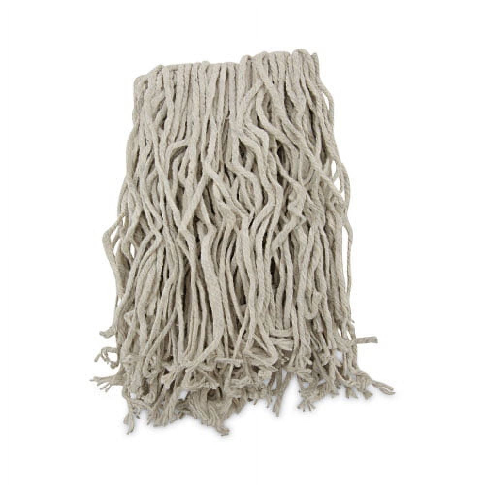 Mop Head, Cotton, Cut-End, White, 4-Ply, #16 Band, 12/carton | Bundle ...