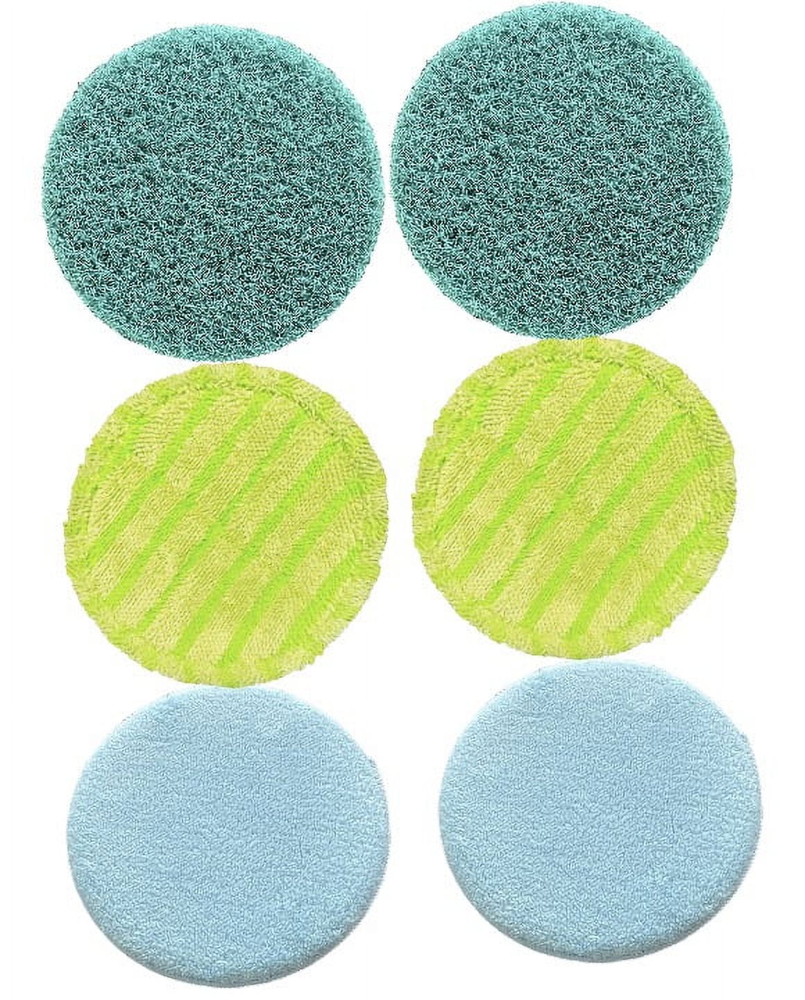 Mop Heads Compatible with 6.3” Floor Police Mop Replacement Pads As ...