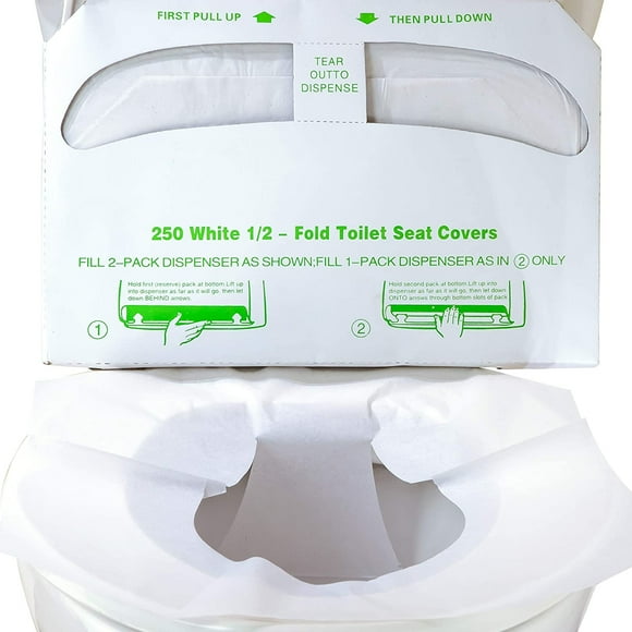 Disposable Toilet Seat Covers for Travel and Public Restrooms