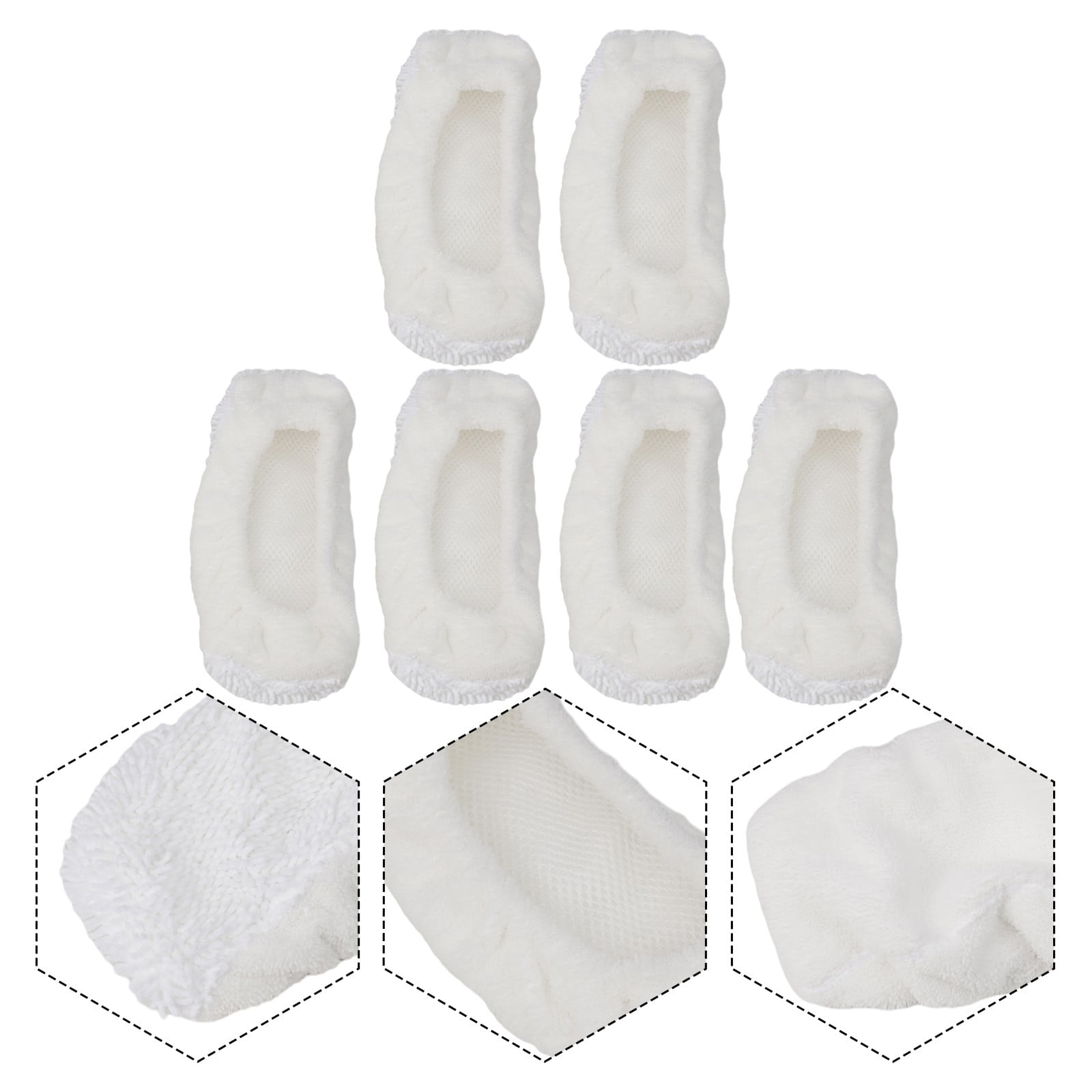 Mop Pads Replacement Compatible for Oreck for Steam Mop STEAM100 ...