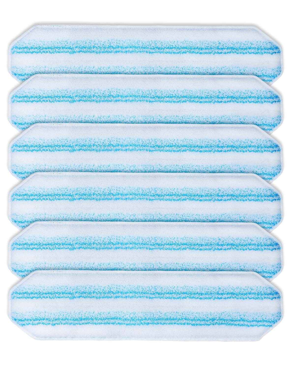 Mop Pads Compatible with O-Cedar H2prO Flat Mop System, 6 Pack ...