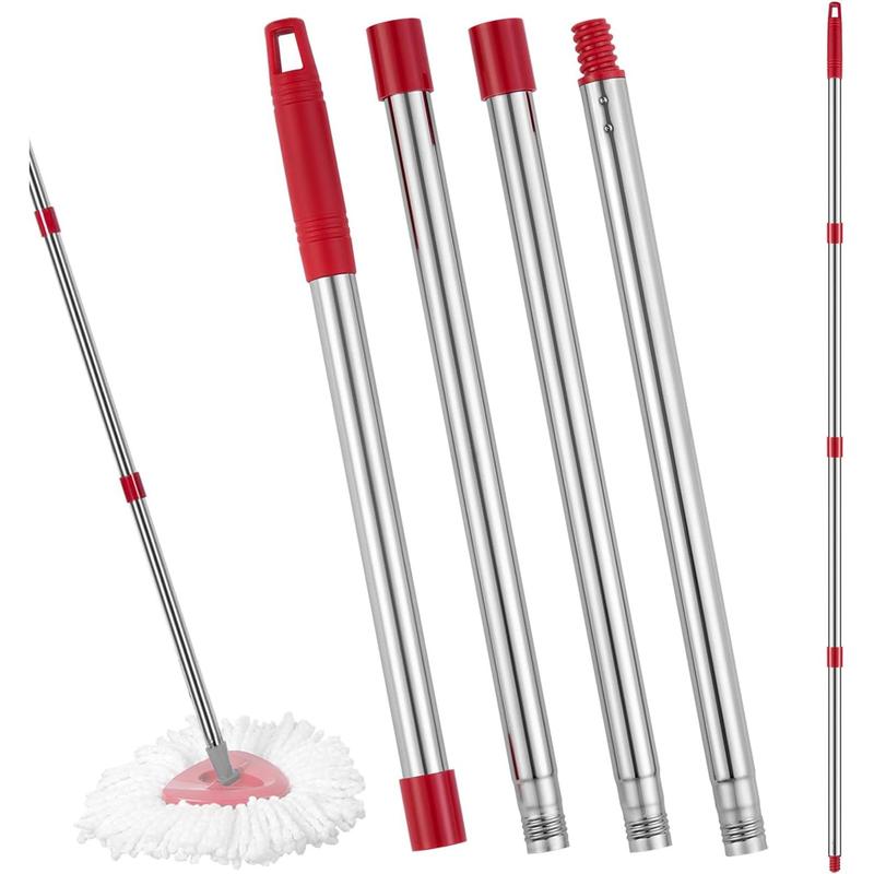 Mop Replacement Handle Compatible with Ocedar Mop and Broom, 4-Section ...