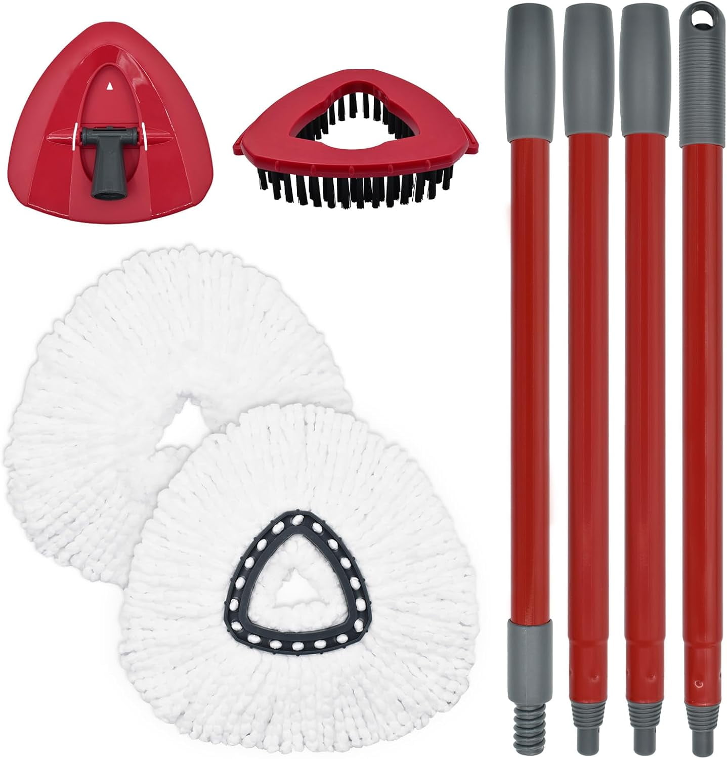 Mop Replacement for Ocedar, O Cedar, Cedar Spin Contains 4-Section ...