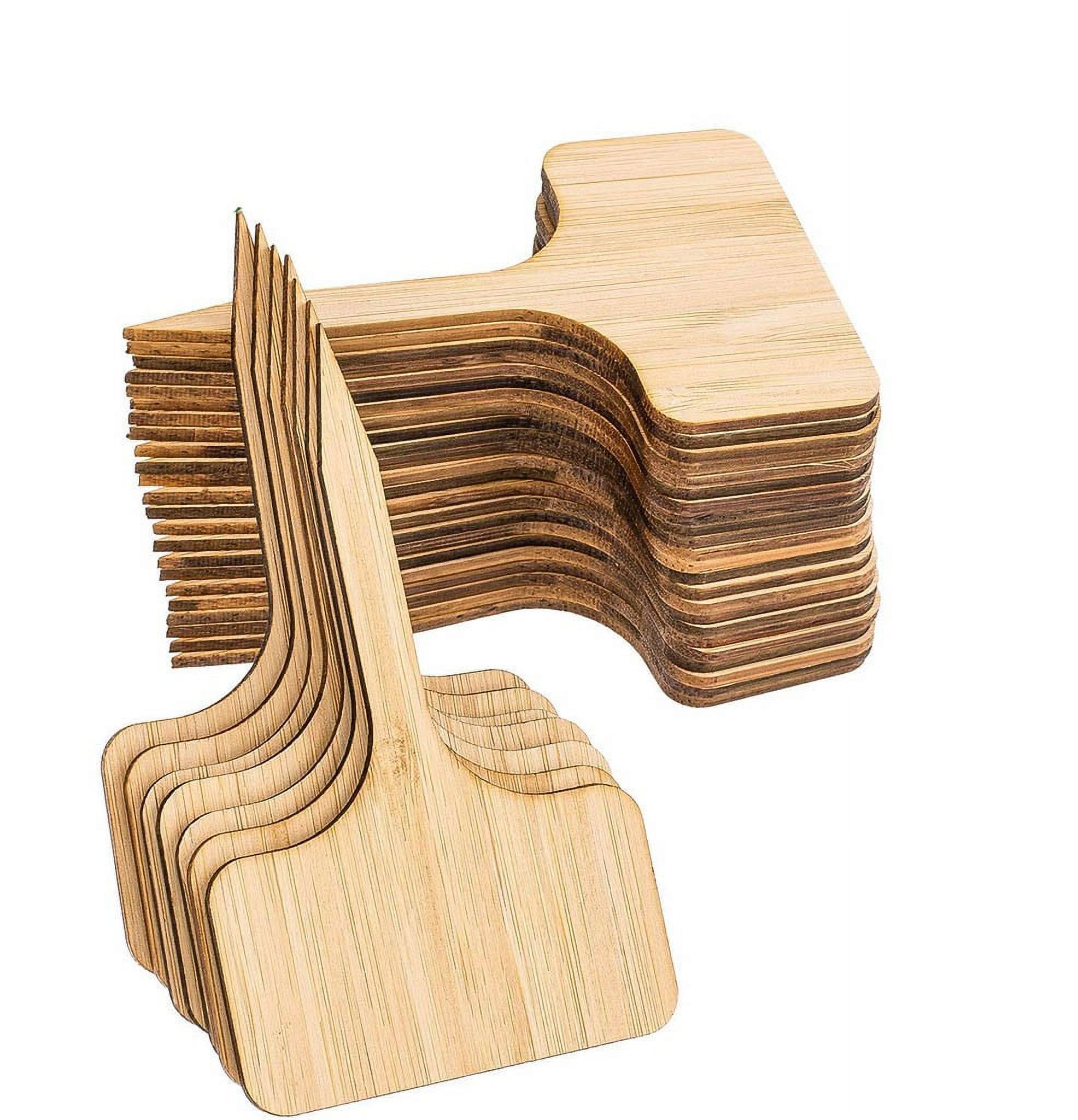 Mop Slippers Men Size 11 50Pcs Bamboo Labels Eco-Friendly T-Type Wooden ...