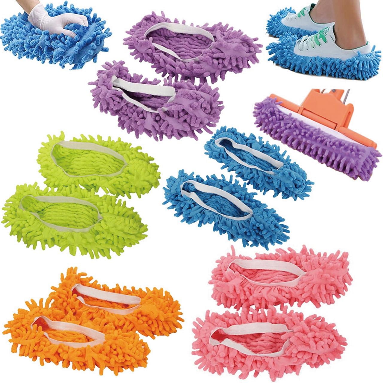 Mop Slippers Shoes 5 Pairs (10 Pieces) - Shoes Cover for Mop Dust ...