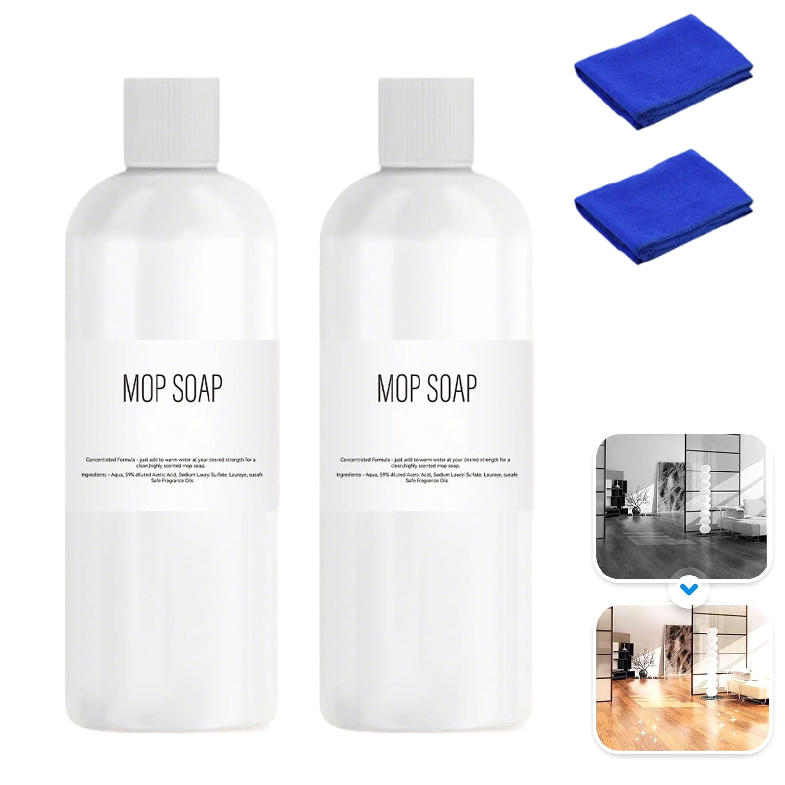 Mop Soap Brazilian Waves, 2026 New Highly Scented Brazilian Waves Mop Soap for Floor Cleaning ...