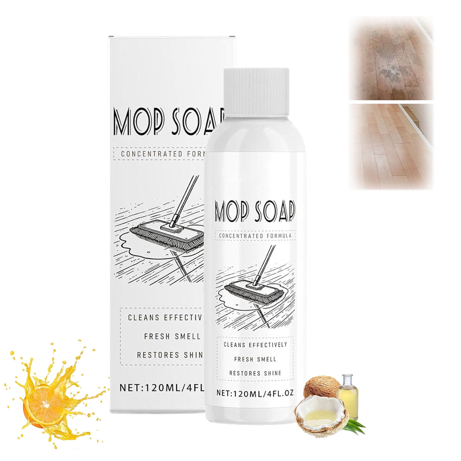 Mop Soap Brazilian Waves, Highly Scented Floor Cleaning Soap, Long ...