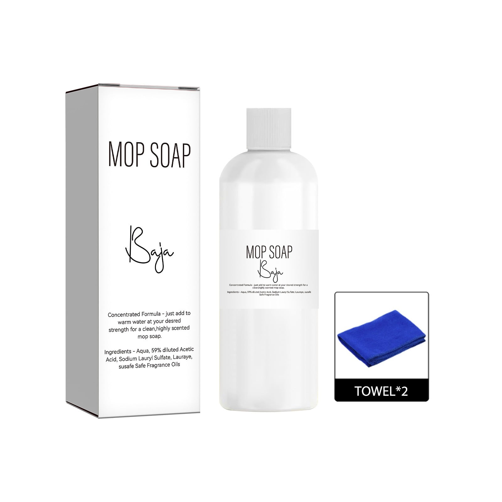 Mop Soap, Mop Soap, Blyss Natural Scented Mop Soap, Mop Soap for Floor Cleaning, Highly Scented ...