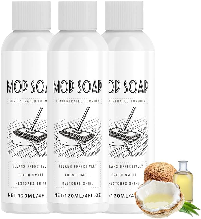 Mop Soap for Floor Cleaning, 2025 New Luxury Highly Scented Mop Soap ...