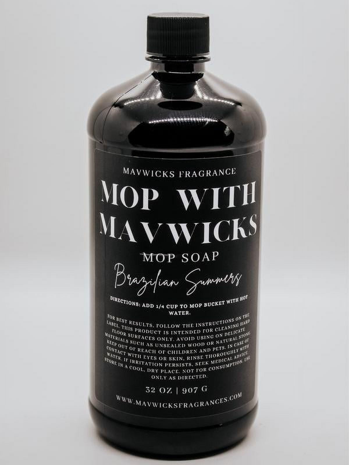 Mop With Mavwicks Mop Soap - Luxury Scented Floor Cleaner - Walmart.com