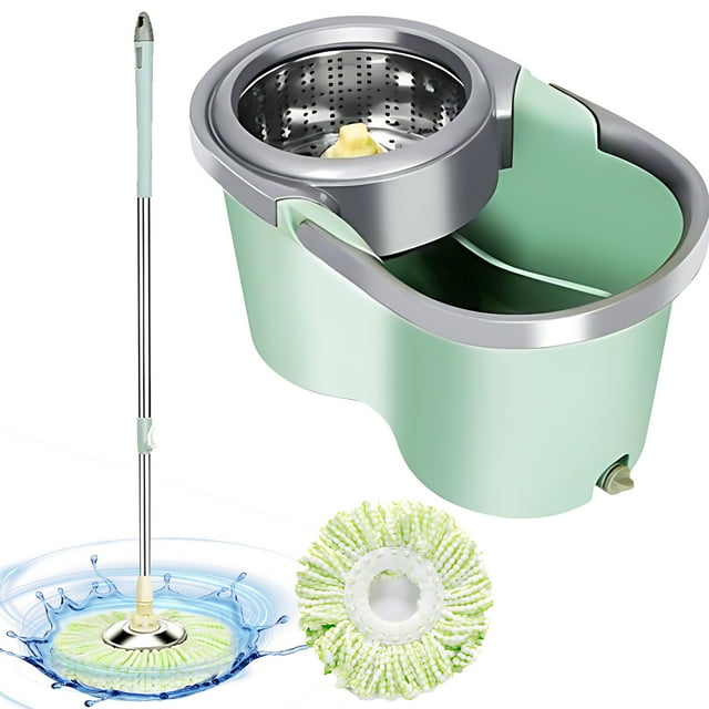 Mop bucket,Mop Bucket Mop Portable Dirty Water Removable Mop Floor ...