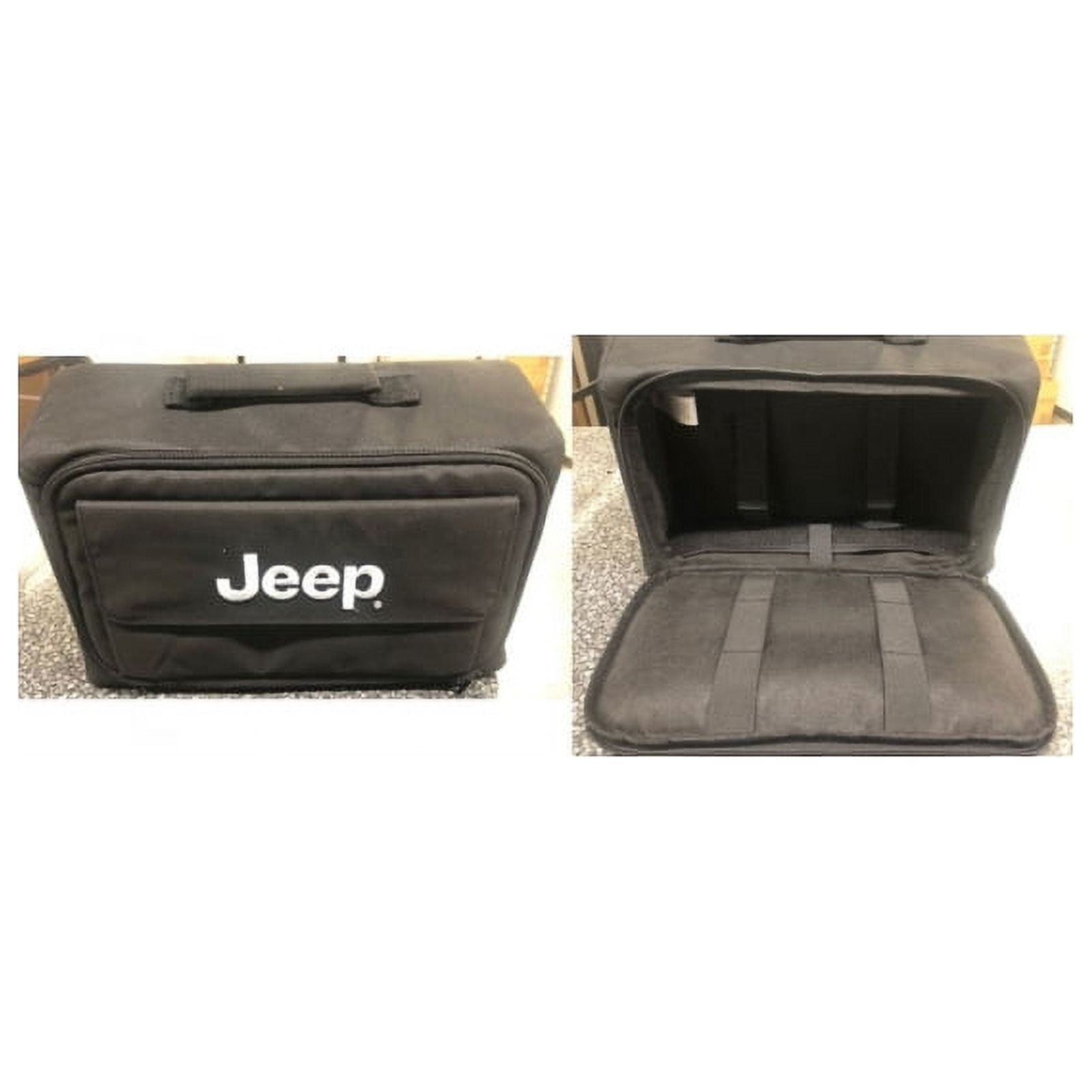 Mopar 82215910 Jeep Logo Black Storage Bag Grand Wagoneer Wrangler ...
