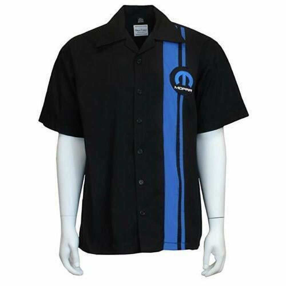 Mopar Logo Automotive Pit Mechanic Button Down Work Crew Shirt Official ...