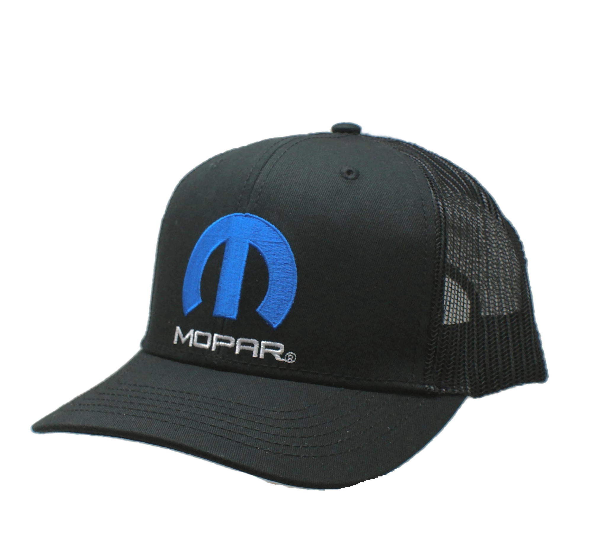 Hat - Mopar Logo Black Mesh Snapback Trucker Cap - Walmart.com