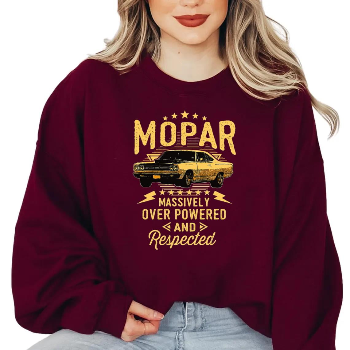 Mopar Massively Over Powered Respected Vintage Retro Muscle Car Fan ...