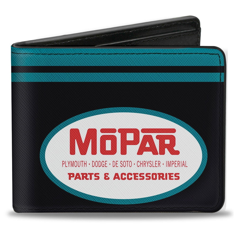 Mopar Wallet, Bifold, Mopar 1954-1958 Logo Chrysler Logo Top Stripe ...