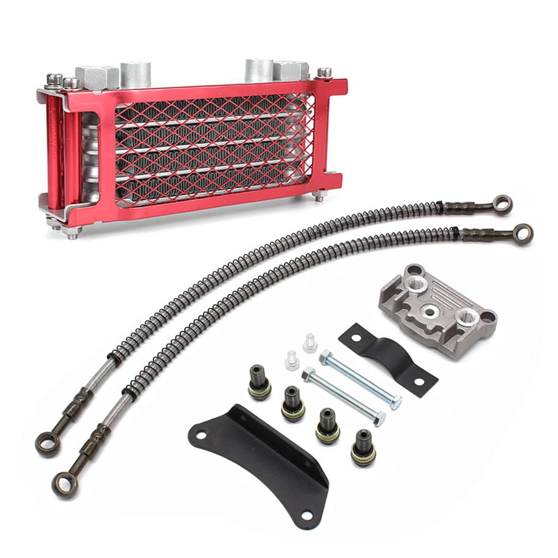 Moped 250cc 4 Stroke Motorcycle Engine Cooling Radiator for KTM ...