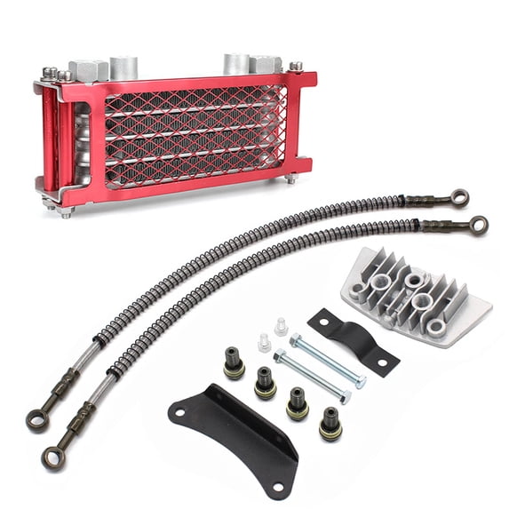 Moped 250cc 4 Stroke Motorcycle Engine Cooling Radiator for KTM ...