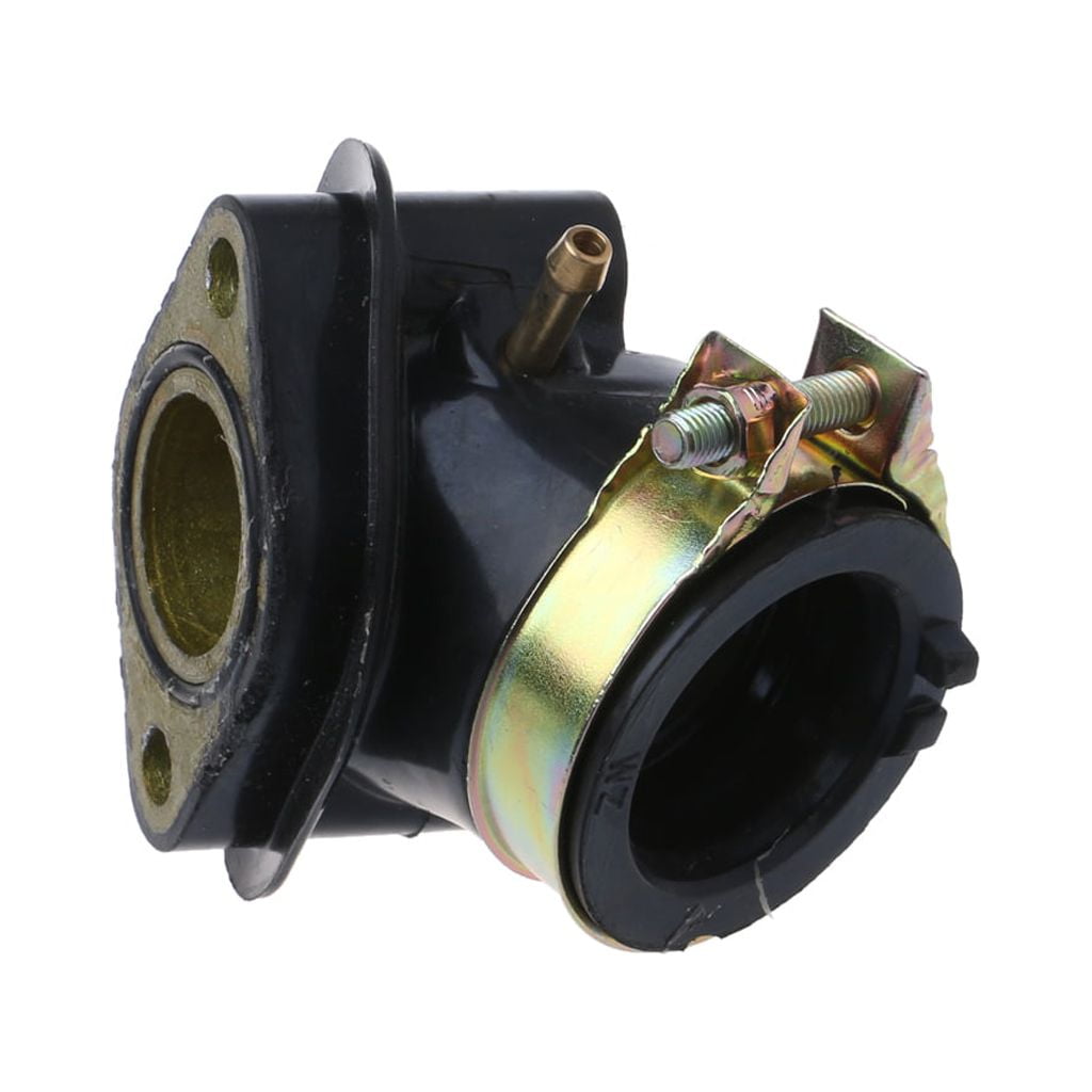 Moped Scooter ATV Carburetor Manifold Adapter Carb Pipe ATV Dirt Bike ...