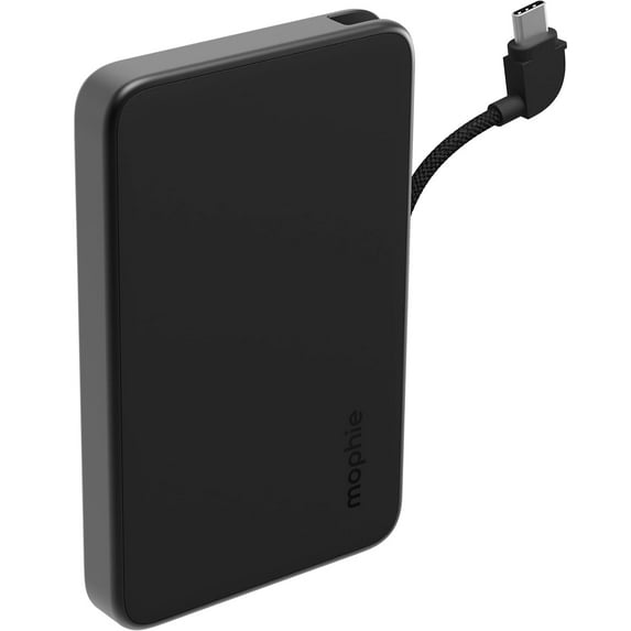 Mophie Powerstation Plus Mini 5,000mAh Power Bank - Has Integrated USB ...