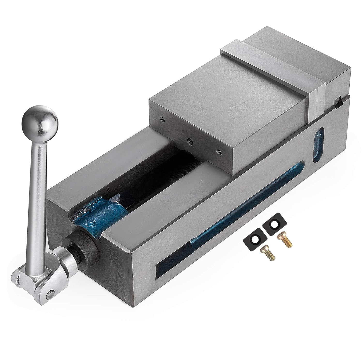 Mophorn Milling Vise 4"/100mm, Clamp Vise Nodular Cast Iron Material ...