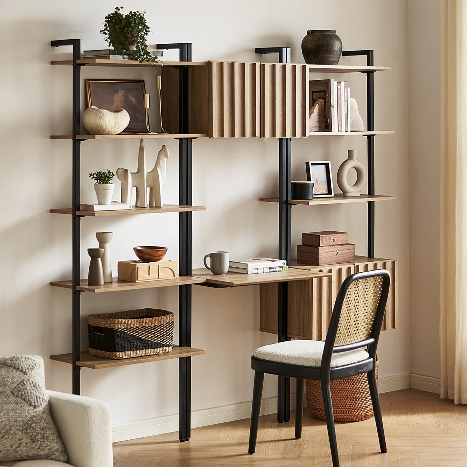 Mopio Norwin Ladder Shelf Full Set - Walmart.com
