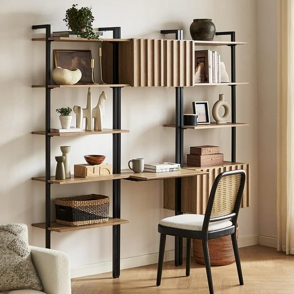 Mopio Norwin Ladder Shelf Full Set - Walmart.com