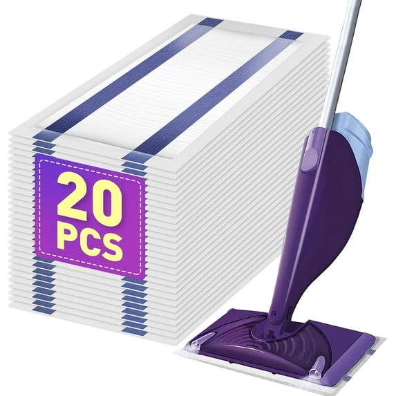 Mopping Pad Refill Compatible with Wet Jet Mop, Disposable Multi ...