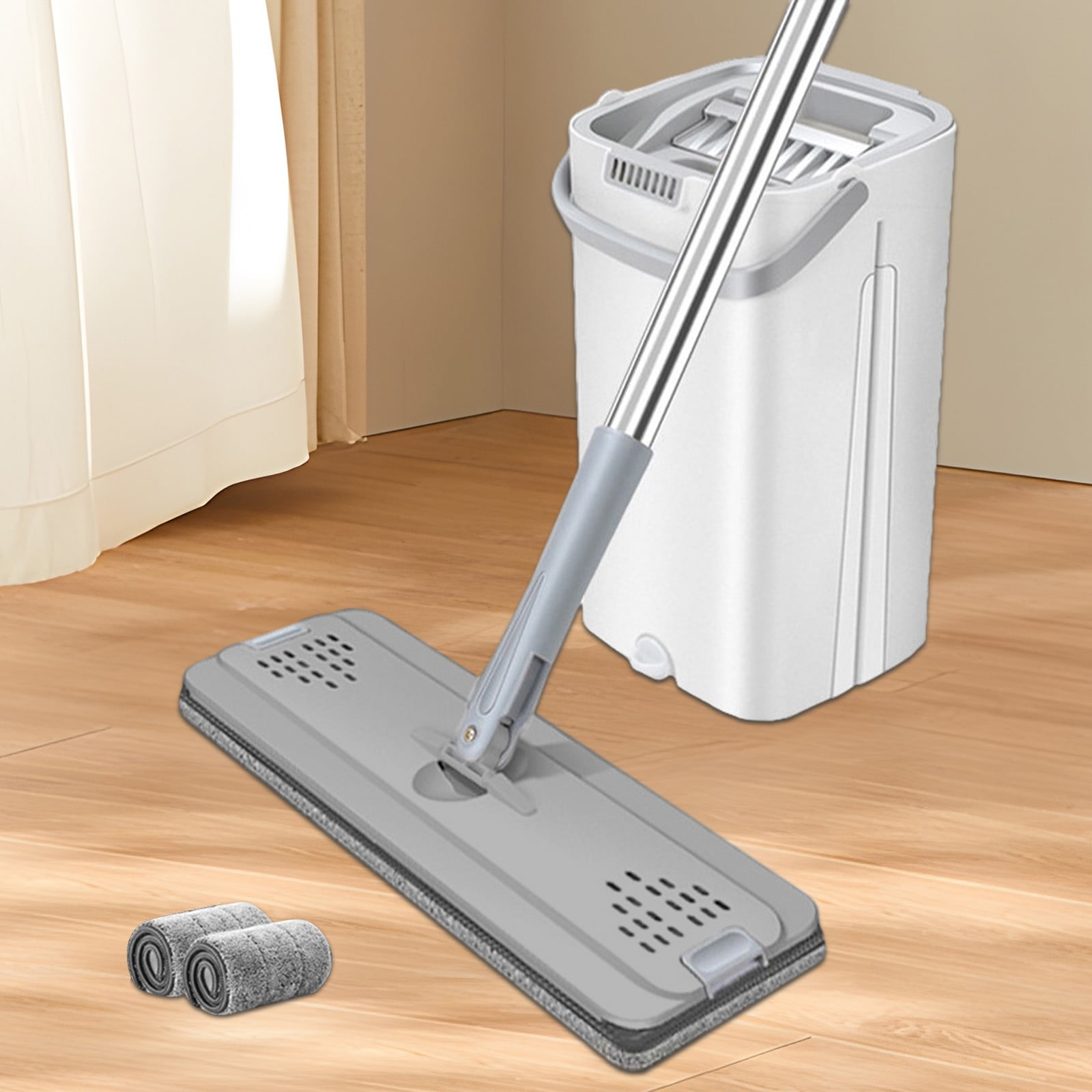 Mops for Floor Cleaning,Wet Mops for Floor Cleaning,Commercial Wet Mops,New Scratch Mop Home Set ...