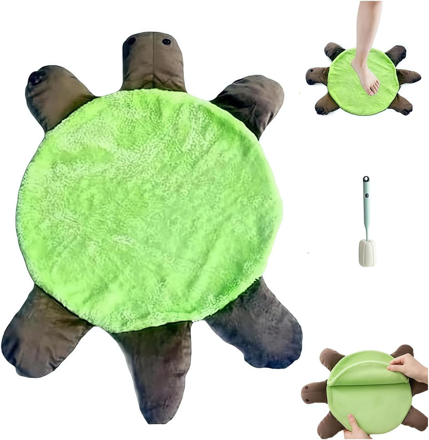 Mops for Floor Cleaning,Floor Turtle Foot Mop, Turtle,2026 New Foot Mop ...