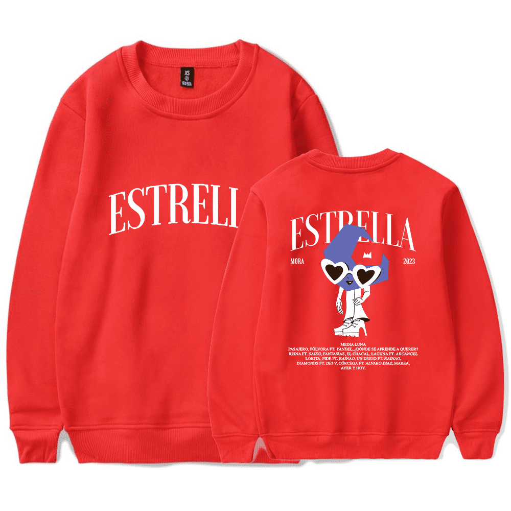 Mora Album Estrella 2023 Tour Crewncek Sweatshirt Merch Casual ...