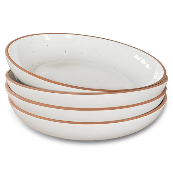 Mora Ceramic Large Pasta Bowls 30oz, BSL1 Set of Salad, Dinner, etc ...