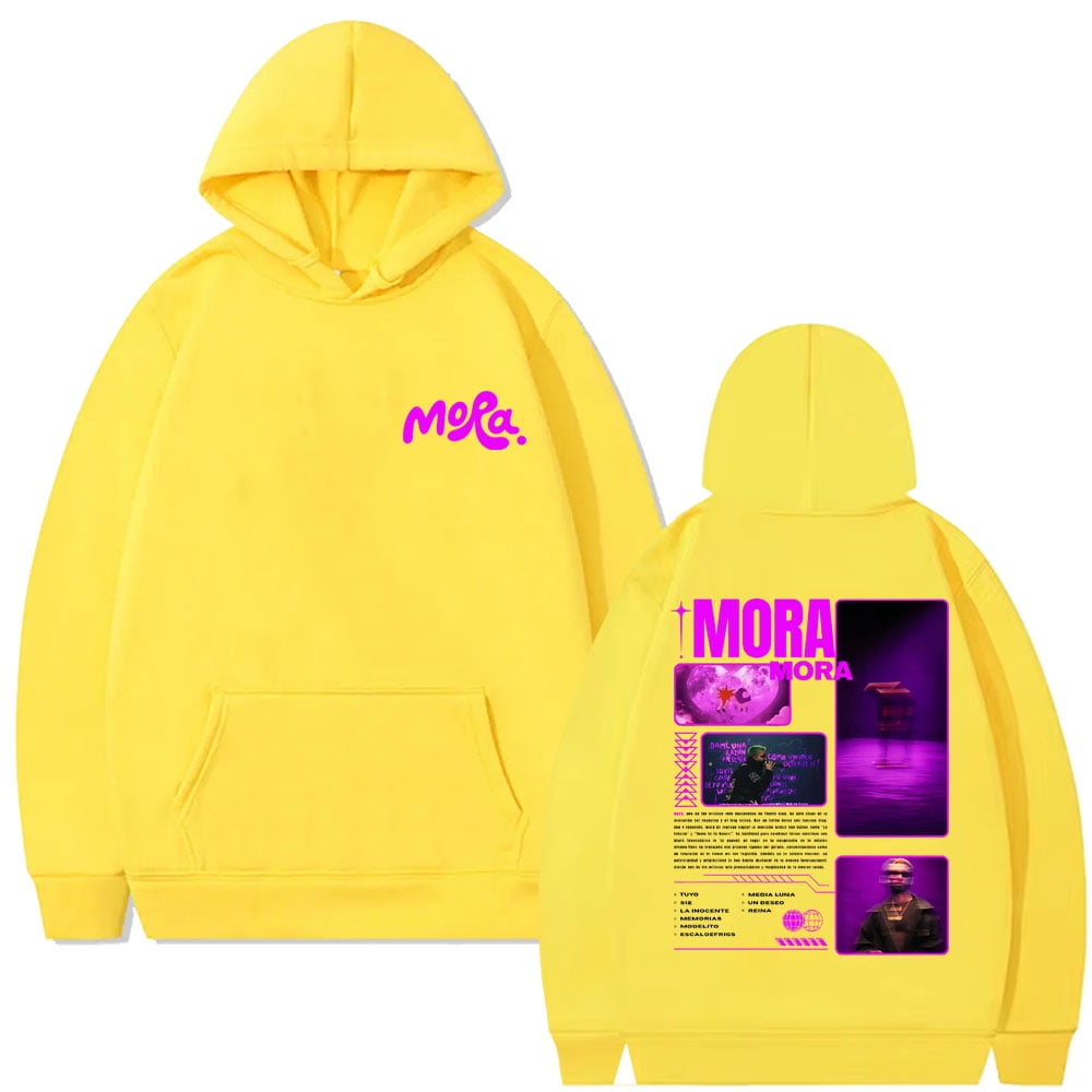 Mora Graphic Merch Unisex Oversized Fleece Hoodie - Retro Hip Hop ...