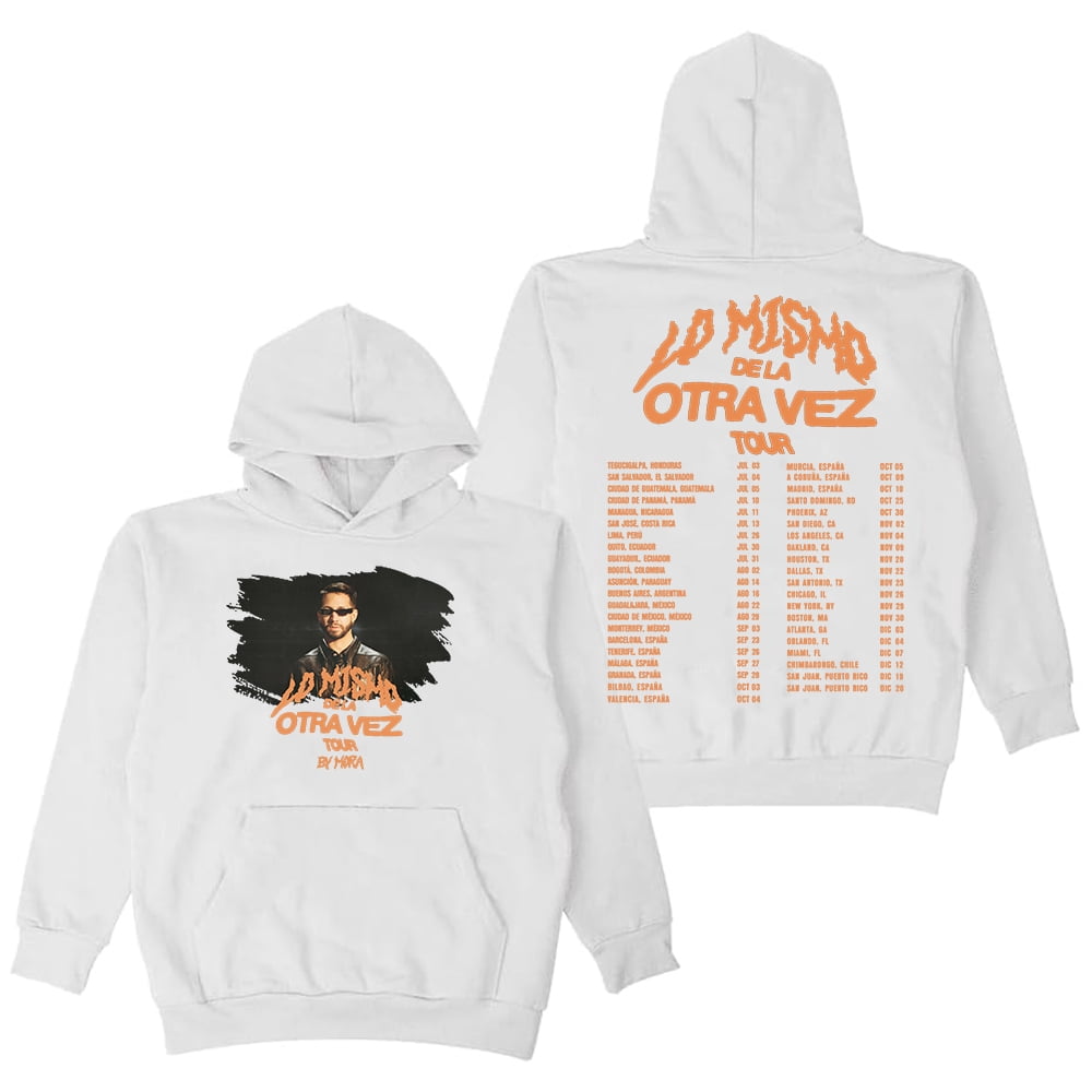 Mora Lo Mismo De La Otra Vez Tour 2025 Hoodie Long Sleeve Streetwear ...