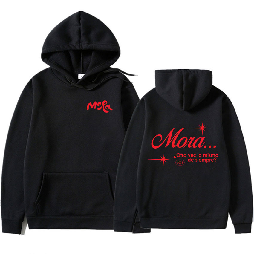 Mora Lo Mismo De Siempre Fleece Pullover Hoodie - Unisex Oversized Soft ...