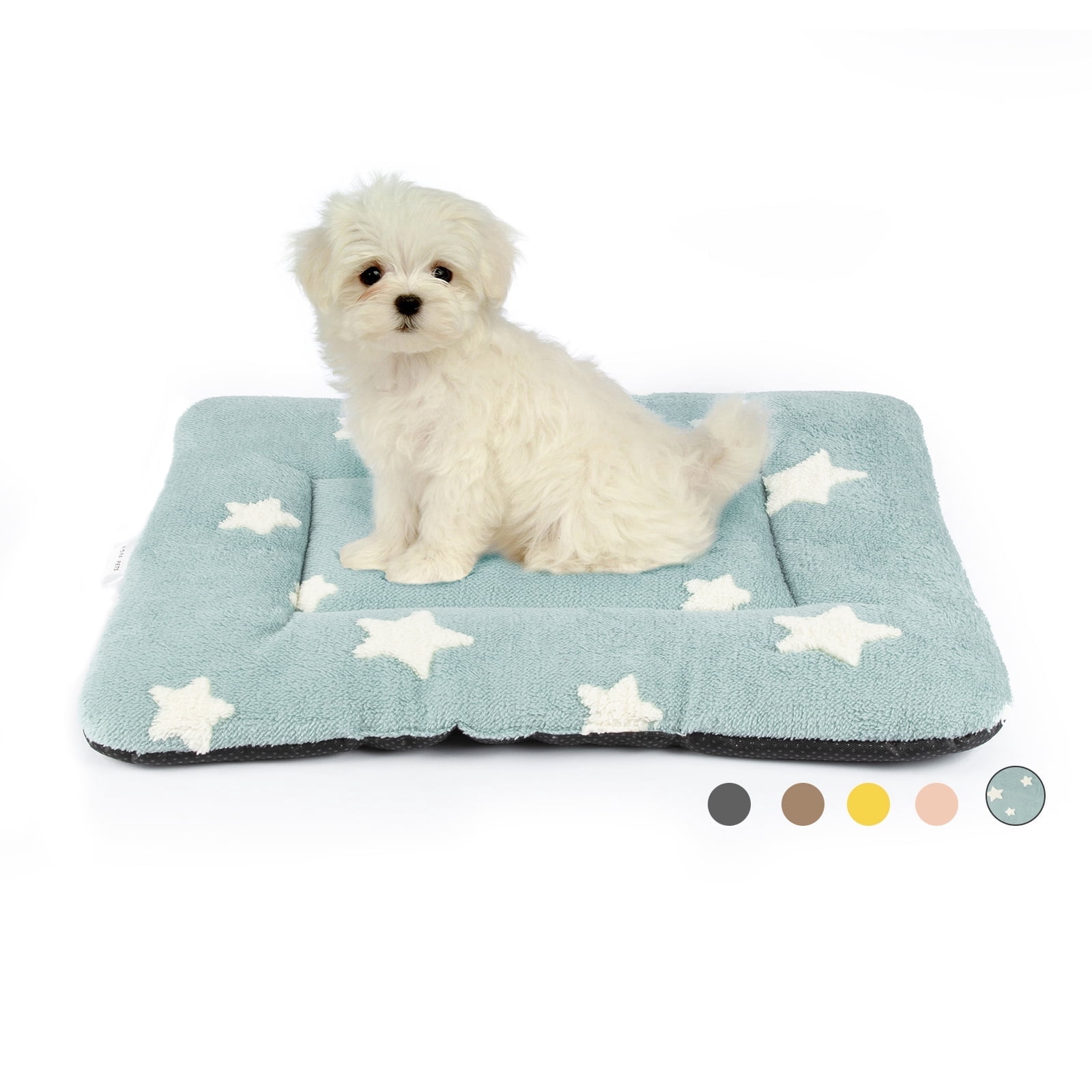 Mora Pets Dog Crate Mats with Non Slip Bottom Washable Dog Bed for Cage ...