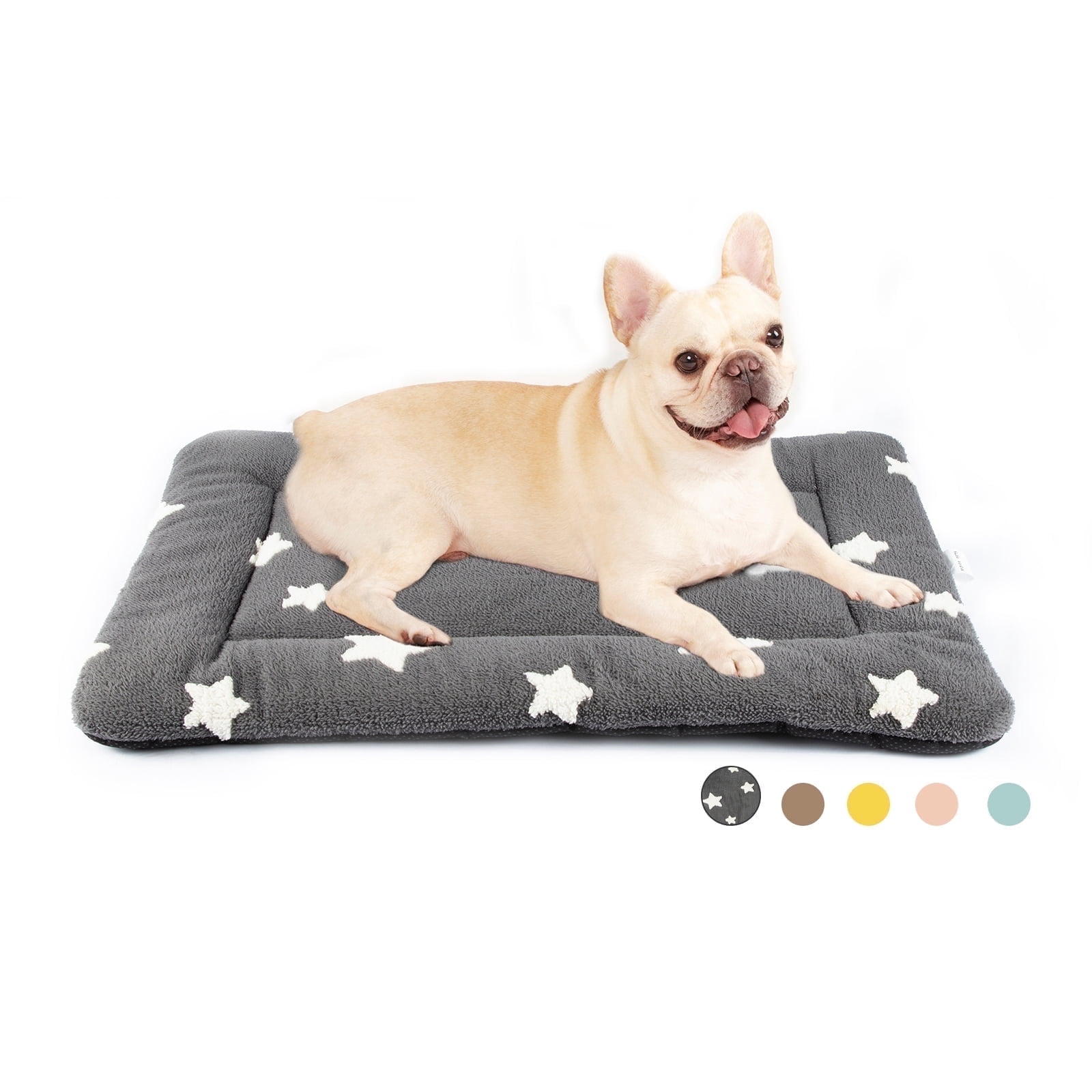 Mora Pets Dog Crate Mats with Non Slip Bottom Washable Dog Bed for Cage ...